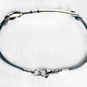 Key Bracelet, Key Anklet, many Colors to Choose - Etsy