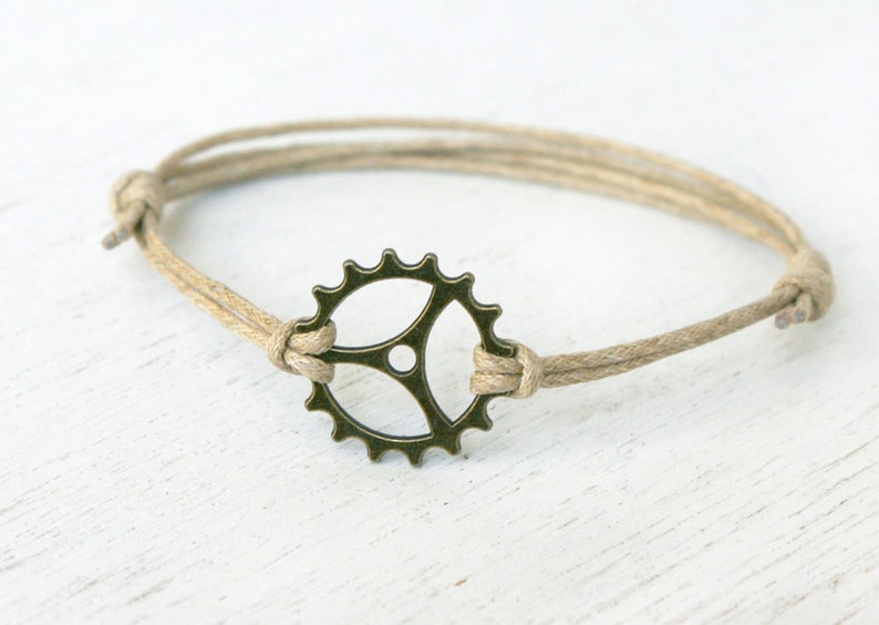 Gear Bracelet, Gear Anklet for Men Women - Etsy