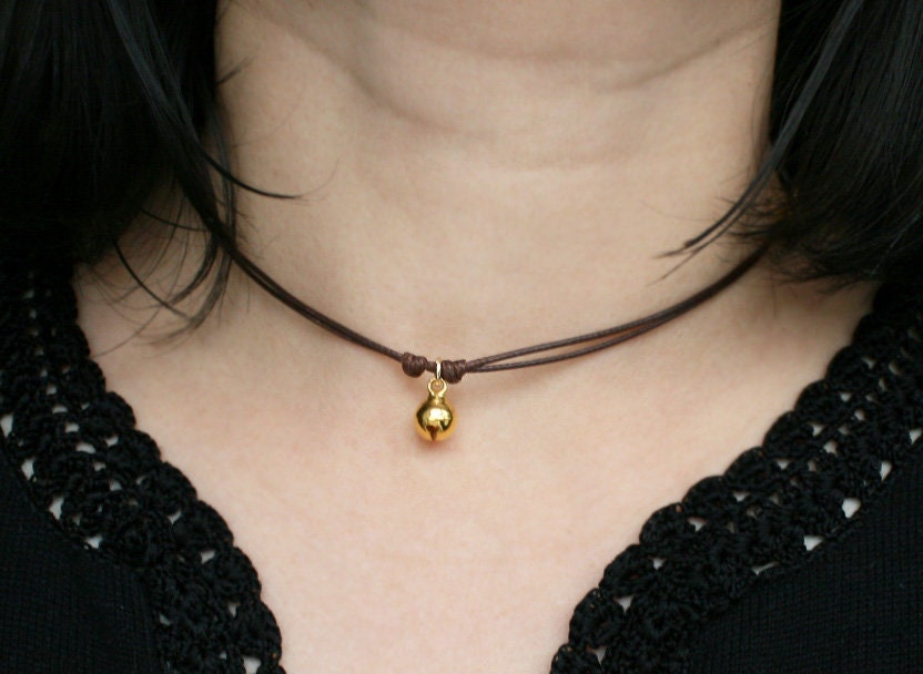 Bell Choker Necklace - Etsy