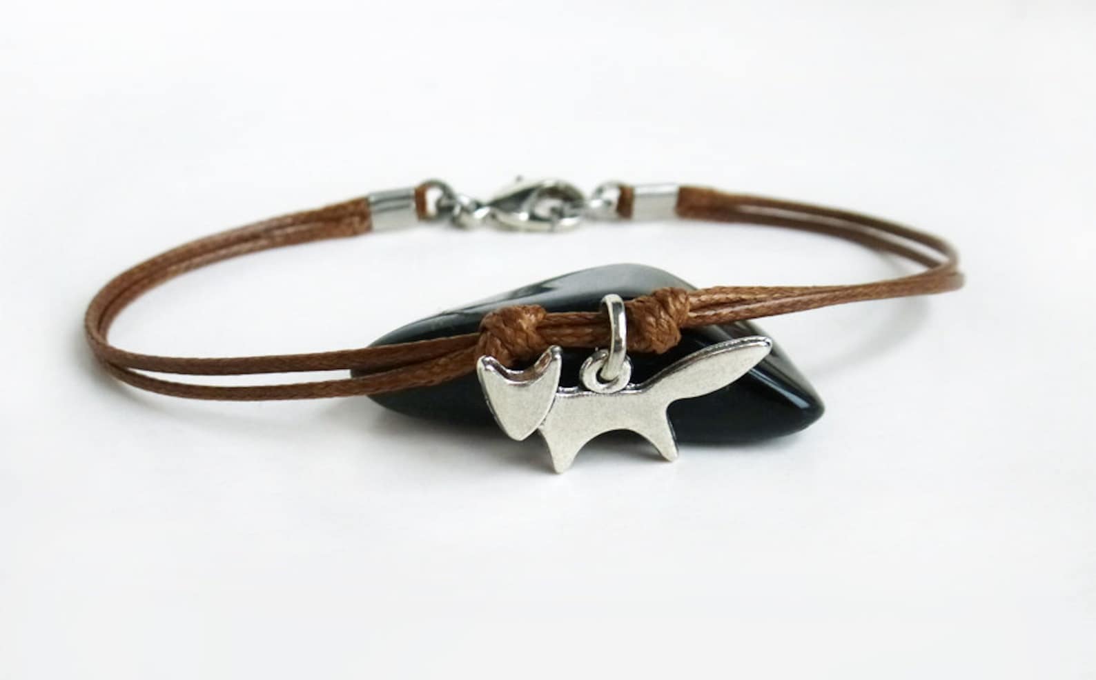 Fox Bracelet, Fox Anklet, (many Colors to Choose) - Etsy