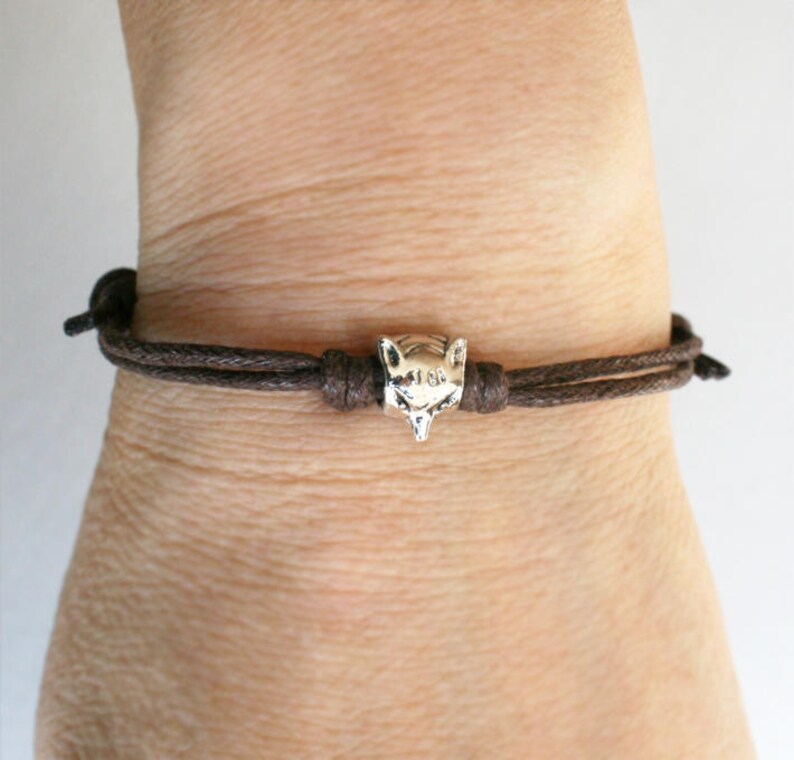 Fox Bracelet for Men Women Fox Anklet - Etsy