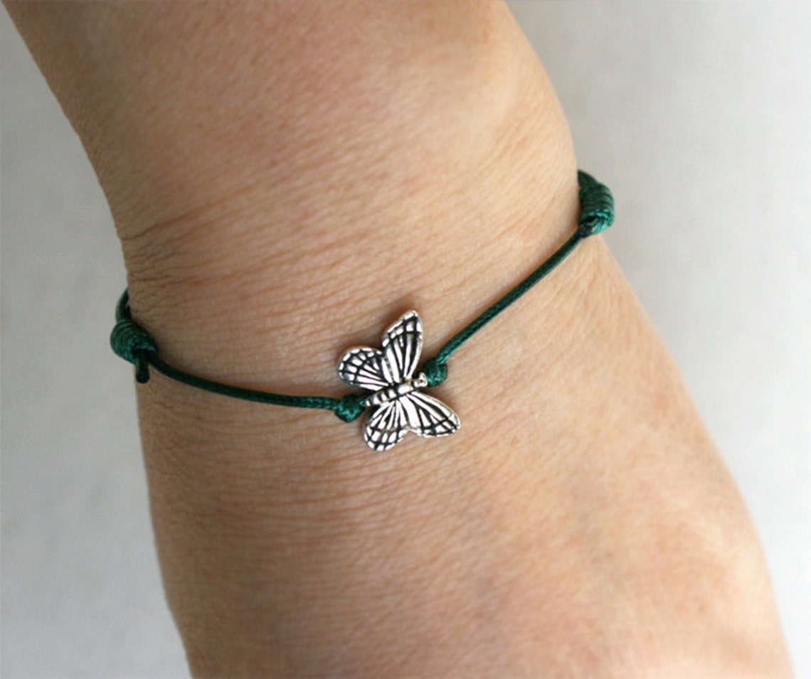 Monarch Butterfly Bracelet, Butterfly Anklet (many Colors to Choose) - Etsy