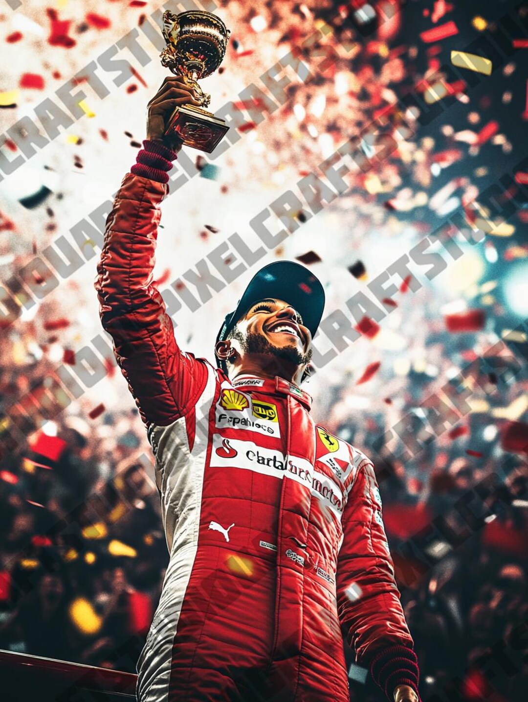 Formula 1 Digital Art – 8 Stunning High-resolution Images for Posters ...