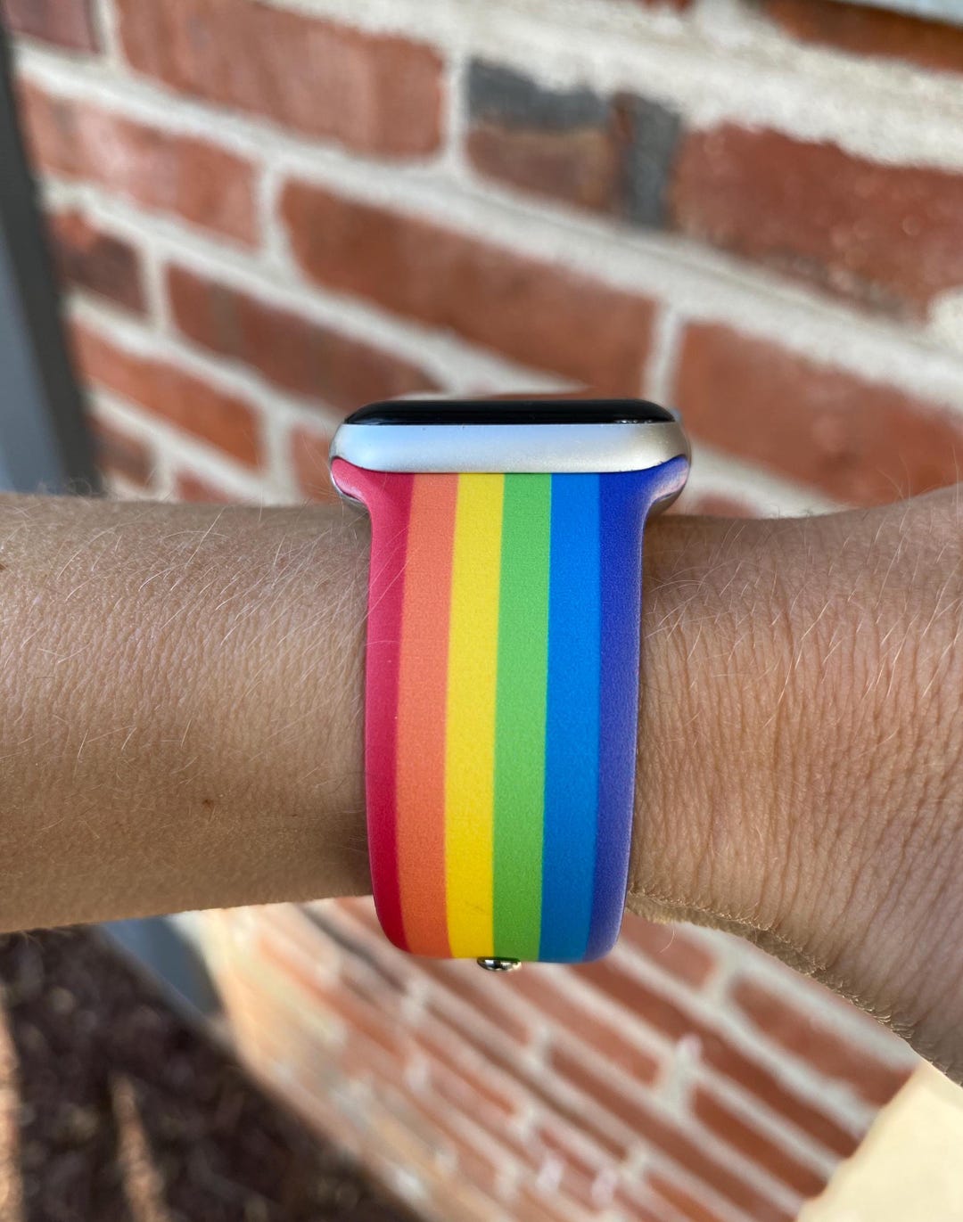 Rainbow Gay Pride Flag Juneteenth LGBTQ Pride Day Custom Watch Band ...