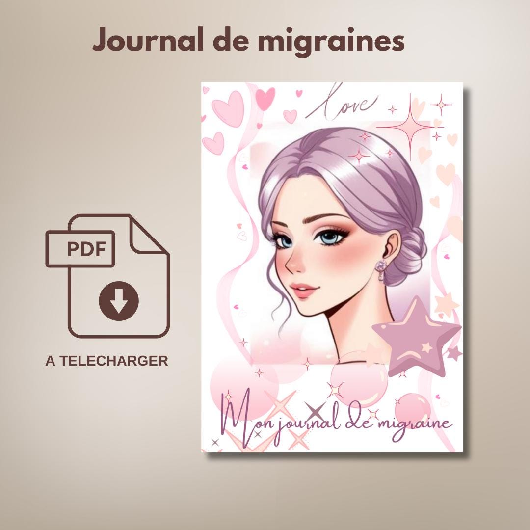 Migraine Diary to Track Your Headaches and Headaches - Etsy