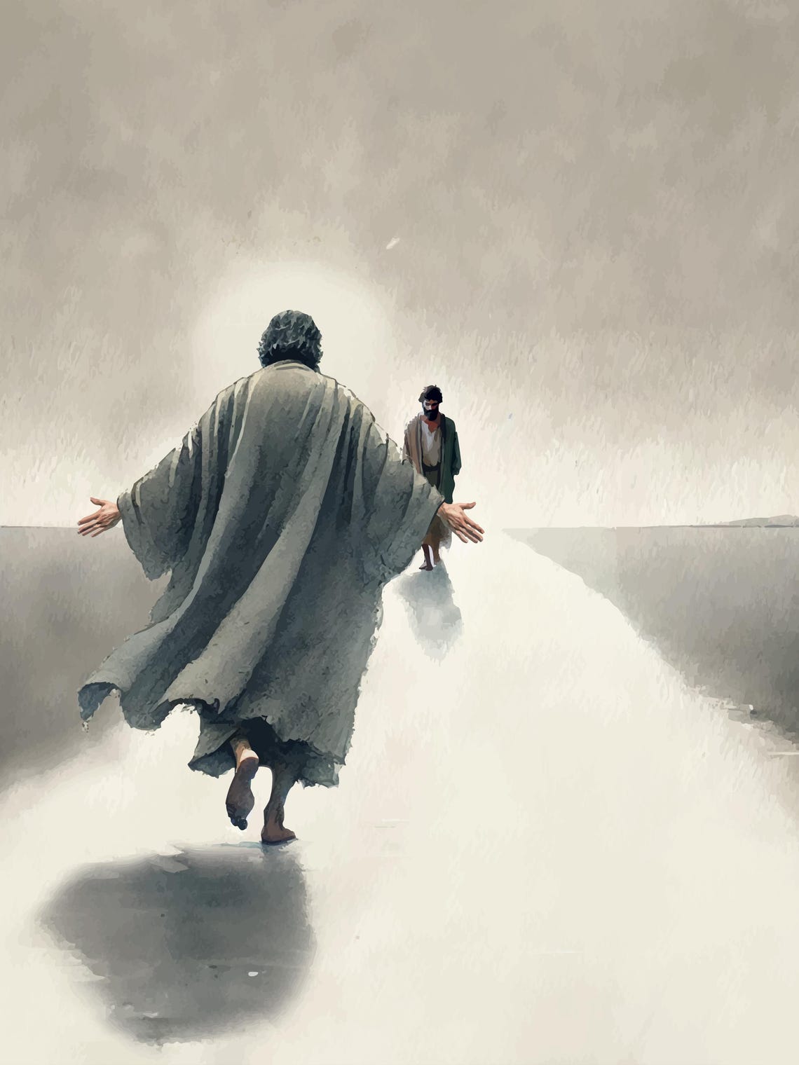 Running to Me – Digital Artwork of the Prodigal Son | Christian Wall ...