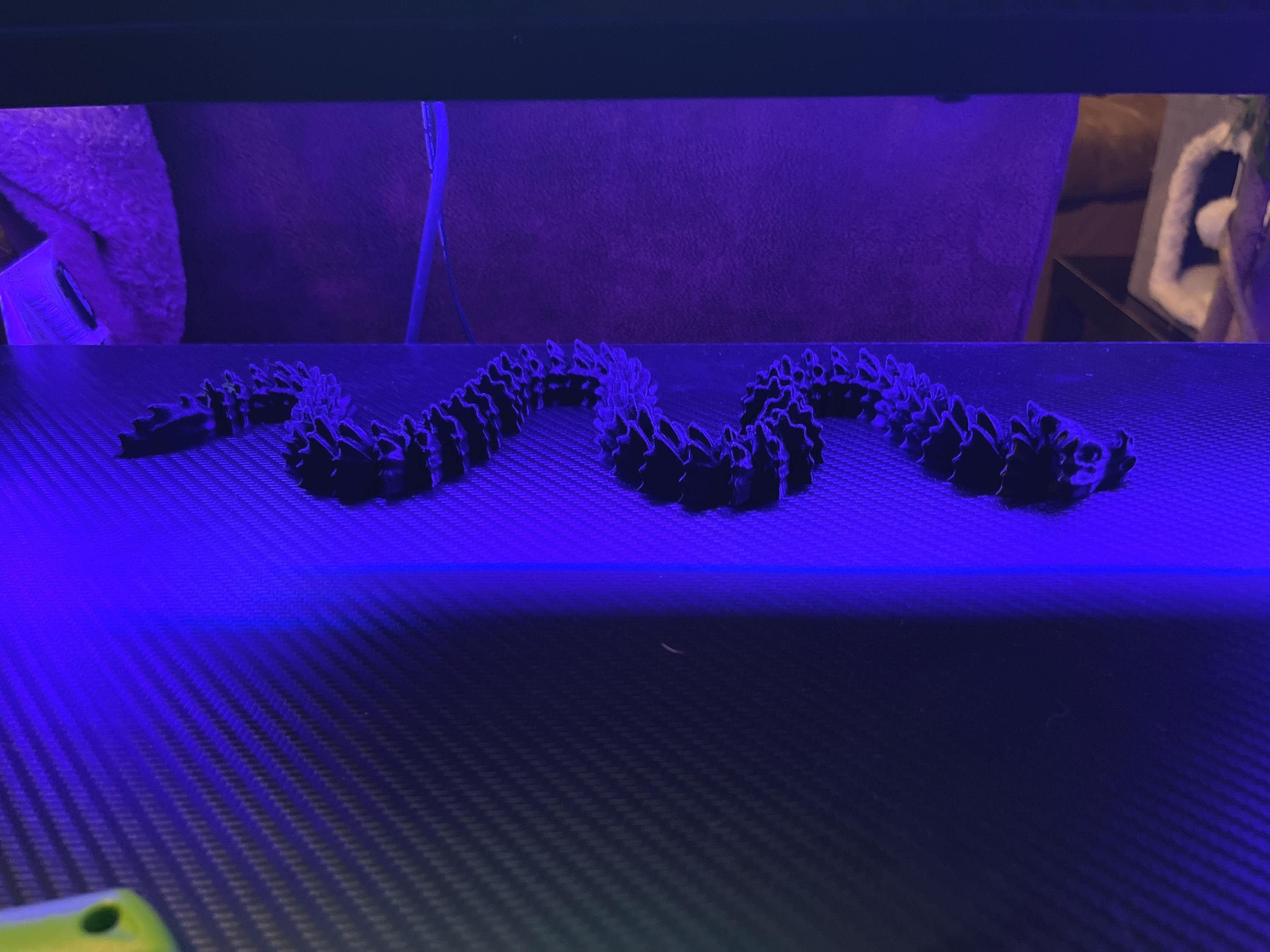 3D Printed Dragon Snake - Flexi Dragon - Articulated Dragon - 3D ...