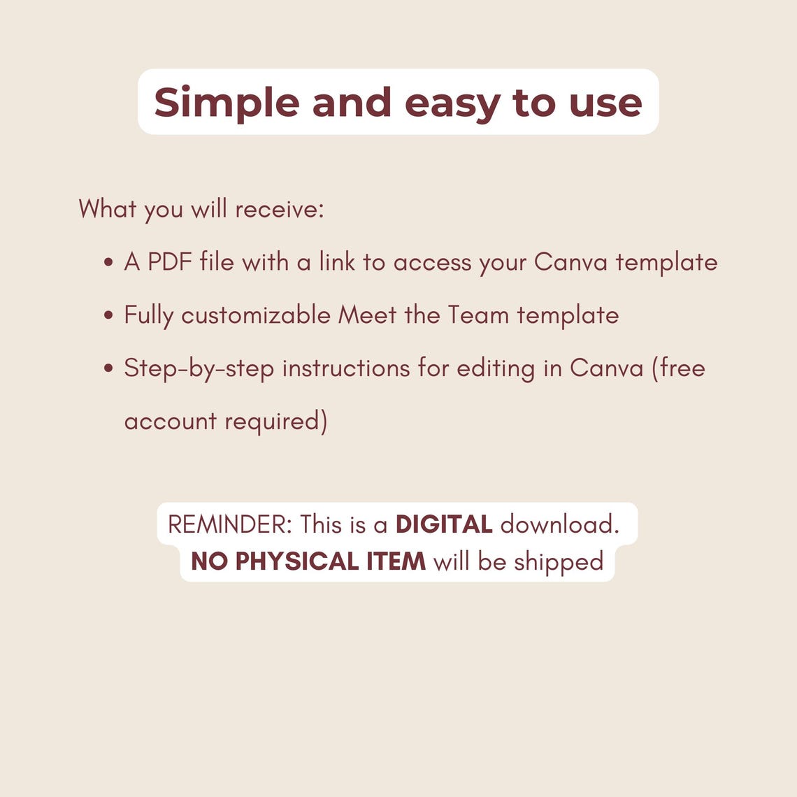 Meet the Team Template | Canva Editable Team Introduction Flyer ...
