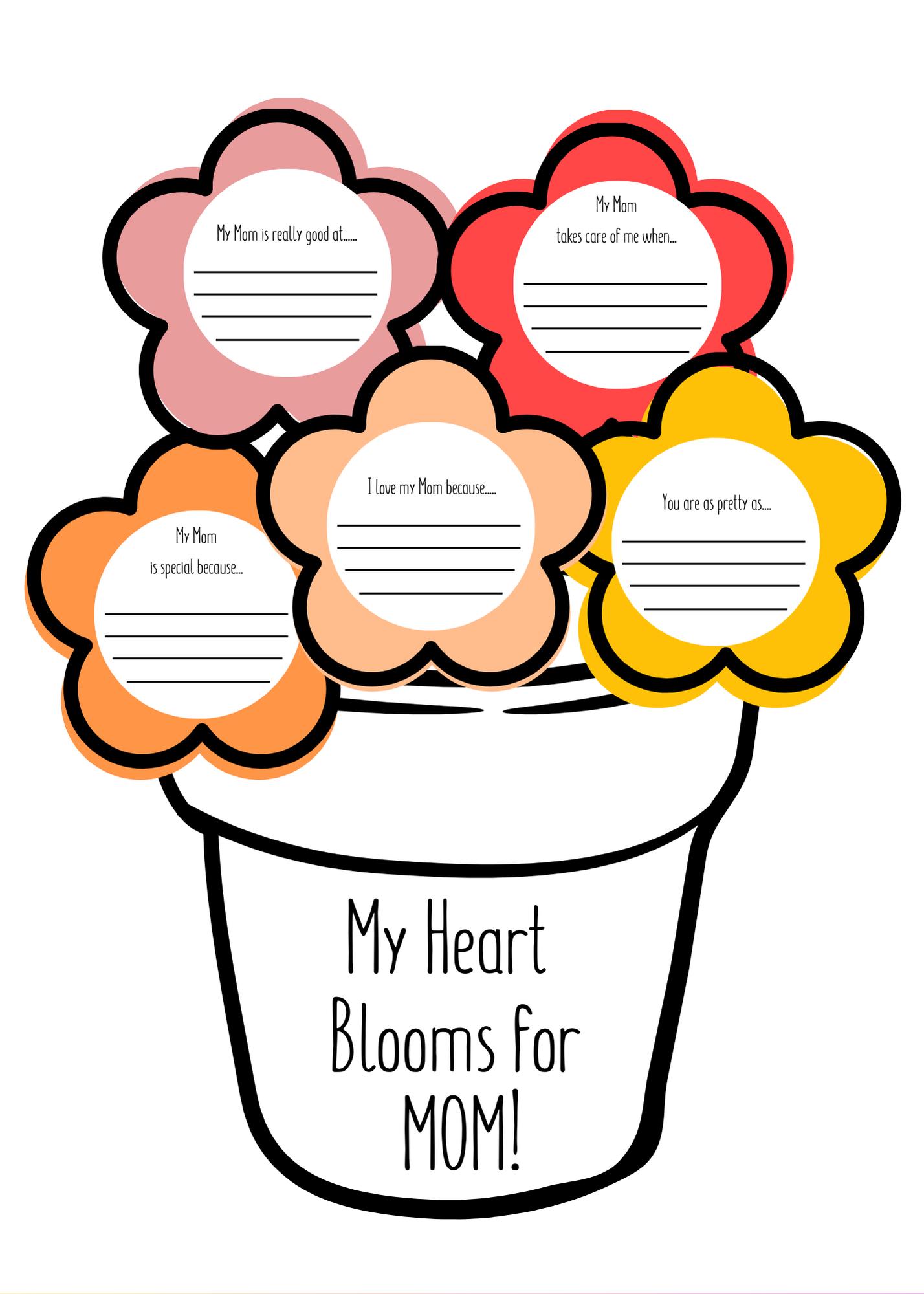 Ultimate Mother’s Day Printable Bundle for Kids 52-page Activity Pack ...