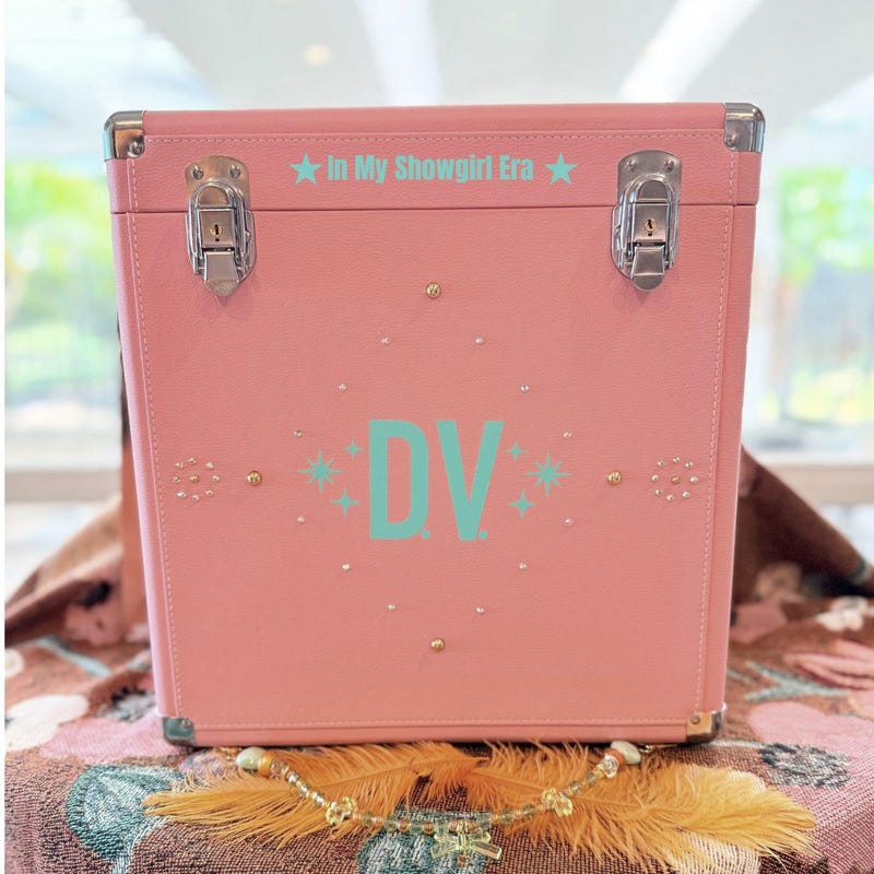 Orange Vinyl Record Case - Etsy