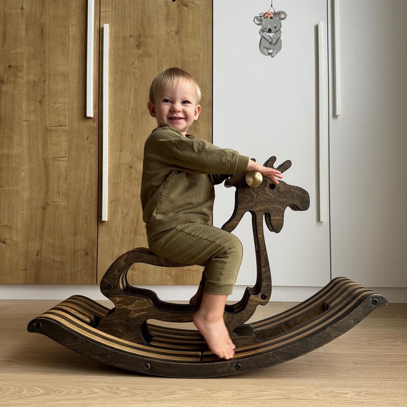 Rocking Moose - Etsy