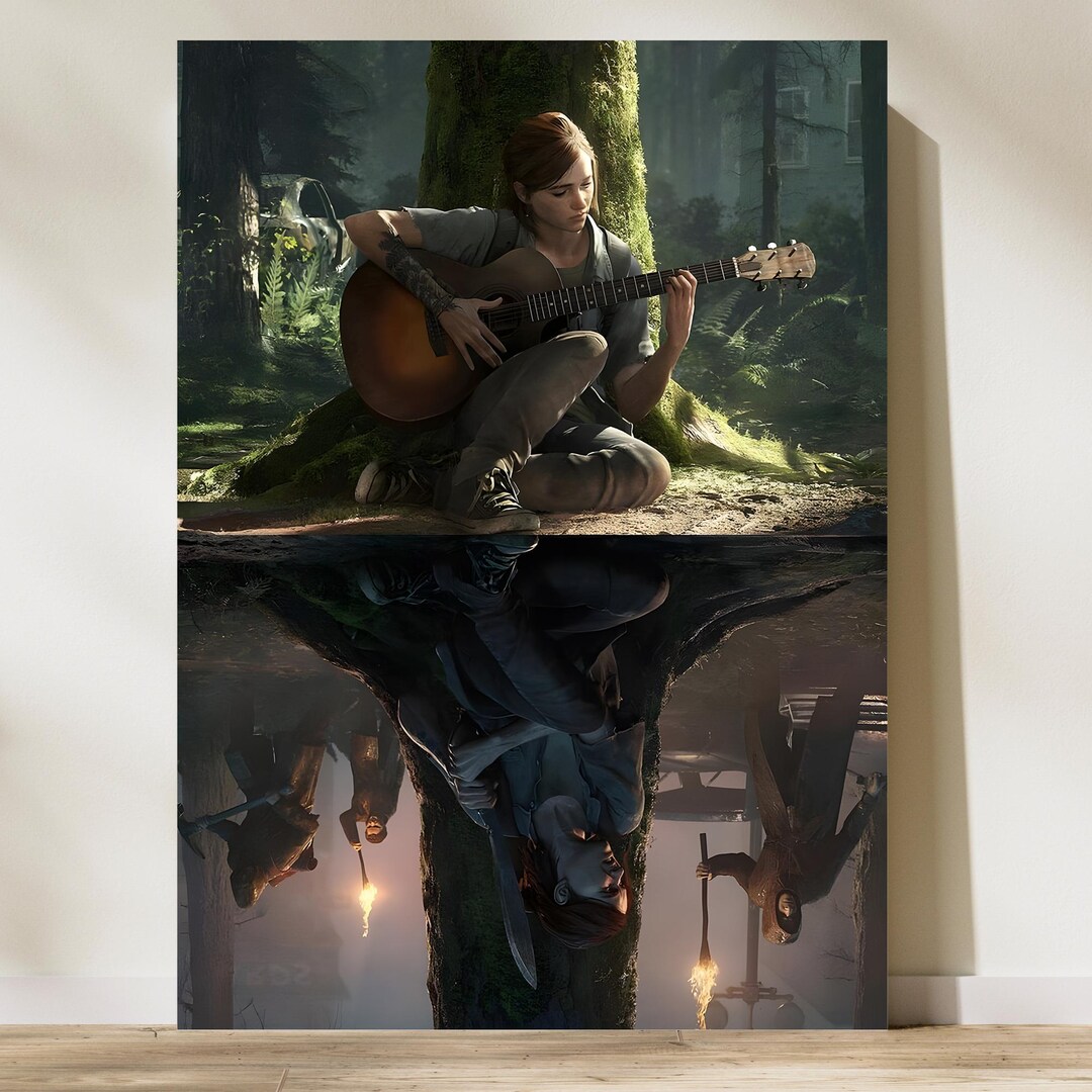 Singing Ellie Poster, the Last of Us Wall Art, Ellie Poster, the Last ...