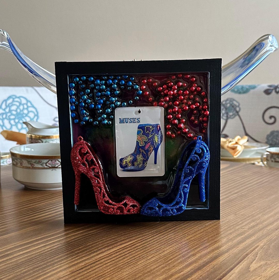 Square Muses Mardi Gras Parade Wall Hanging (8.25"x8.25") - Etsy