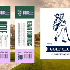 Golf SVG Bundle: Icons, Clipart, and Ornament Designs (digital Download ...