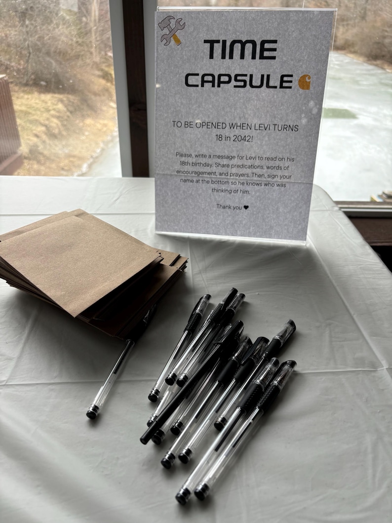 Carhartt-themed Time Capsule - Etsy