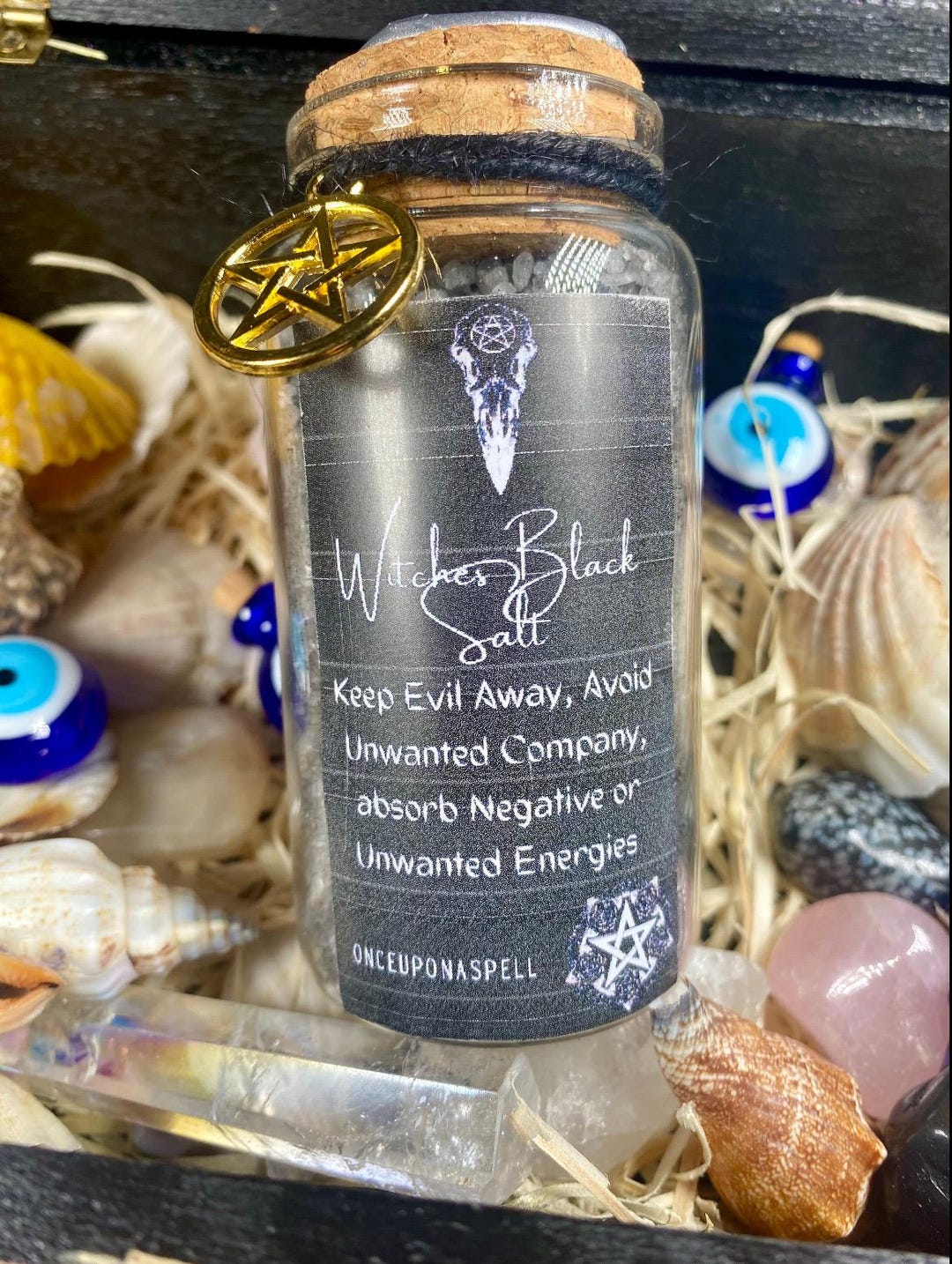 Witches Black Salt | Protection Salts | Home Protection | Witchcraft ...