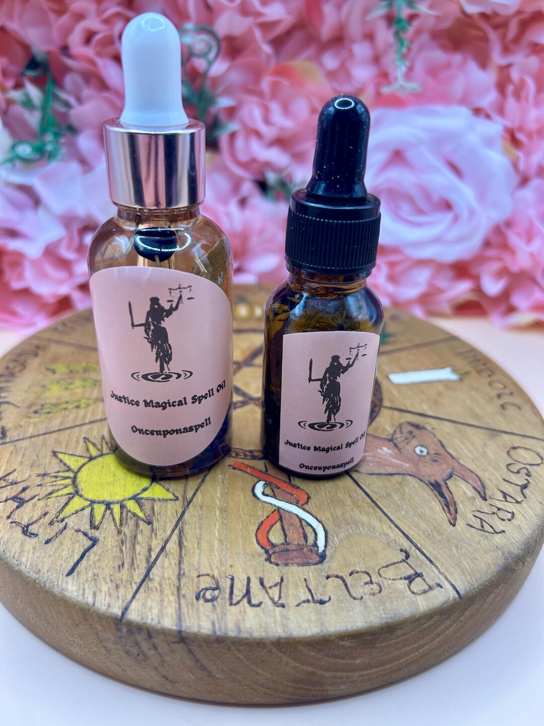 Justice Spell Ritual Oil | Pagan | Witchcraft | Wiccan | Spell Oil ...