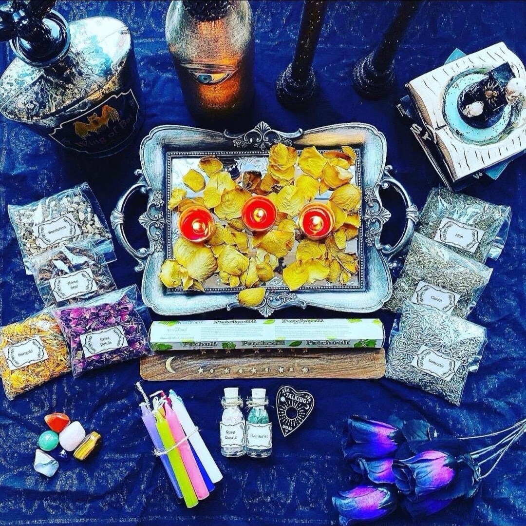 Small Witch Starter Kit | Wiccan | Pagan | Witchcraft | Spells | Spell ...