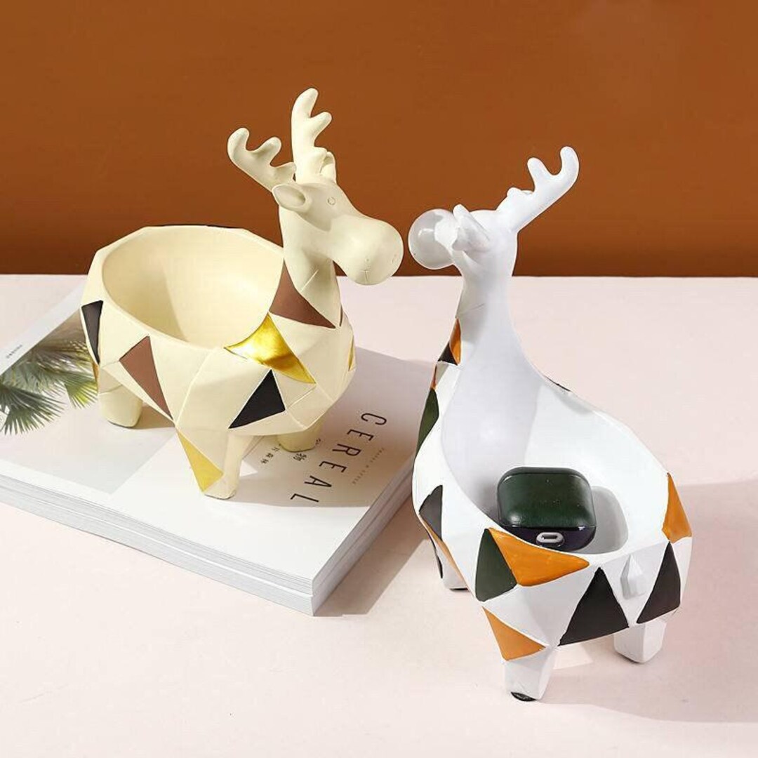 Concise Geometric Nordic Deer Tray Home Decoration Accessories - Etsy ...