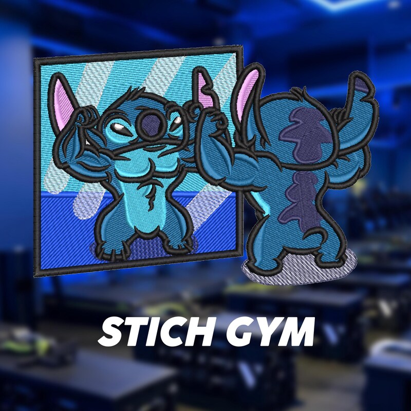 Gym Embroidery - Etsy