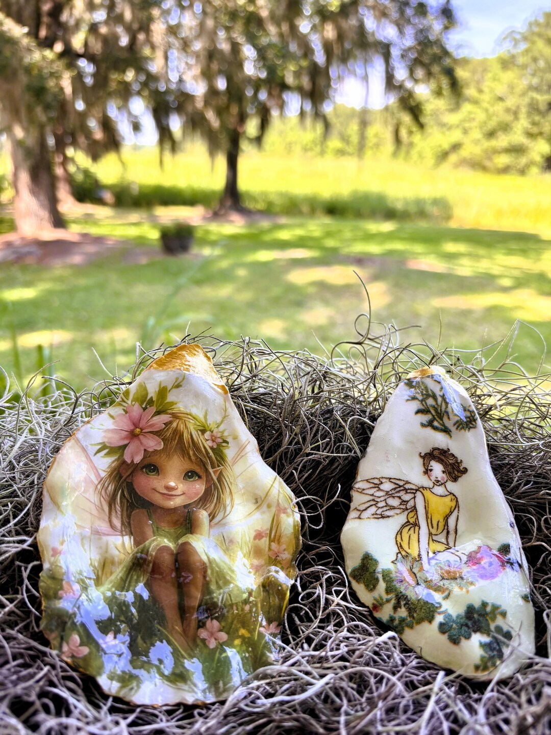 Tooth Fairy Oyster Shell Dish/ring Dish - Etsy