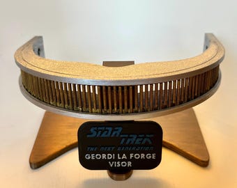Star Trek Geordi La Forge Visor - Etsy
