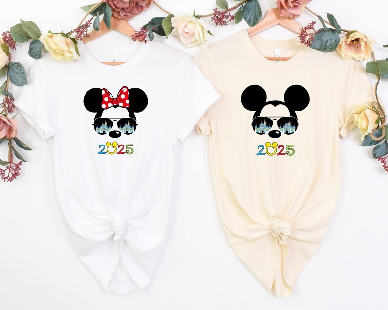 Disneyland Family Trip 2025 Shirts, Mickey and Friends Family Tee, Disney Vacation Outfit ...