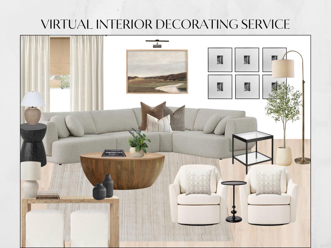 Personalized Virtual Interior Decorating Service for One Room | Design ...