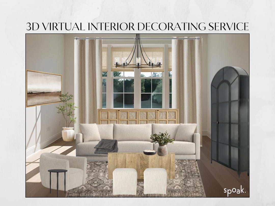 3D Virtual Interior Design Service - Etsy Canada
