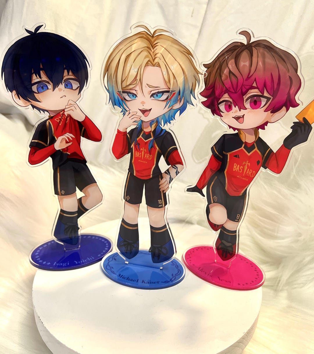 Michael Kaiser, Isagi Yoichi, Alexis Ness Blue Lock Big Acrylic Standee ...