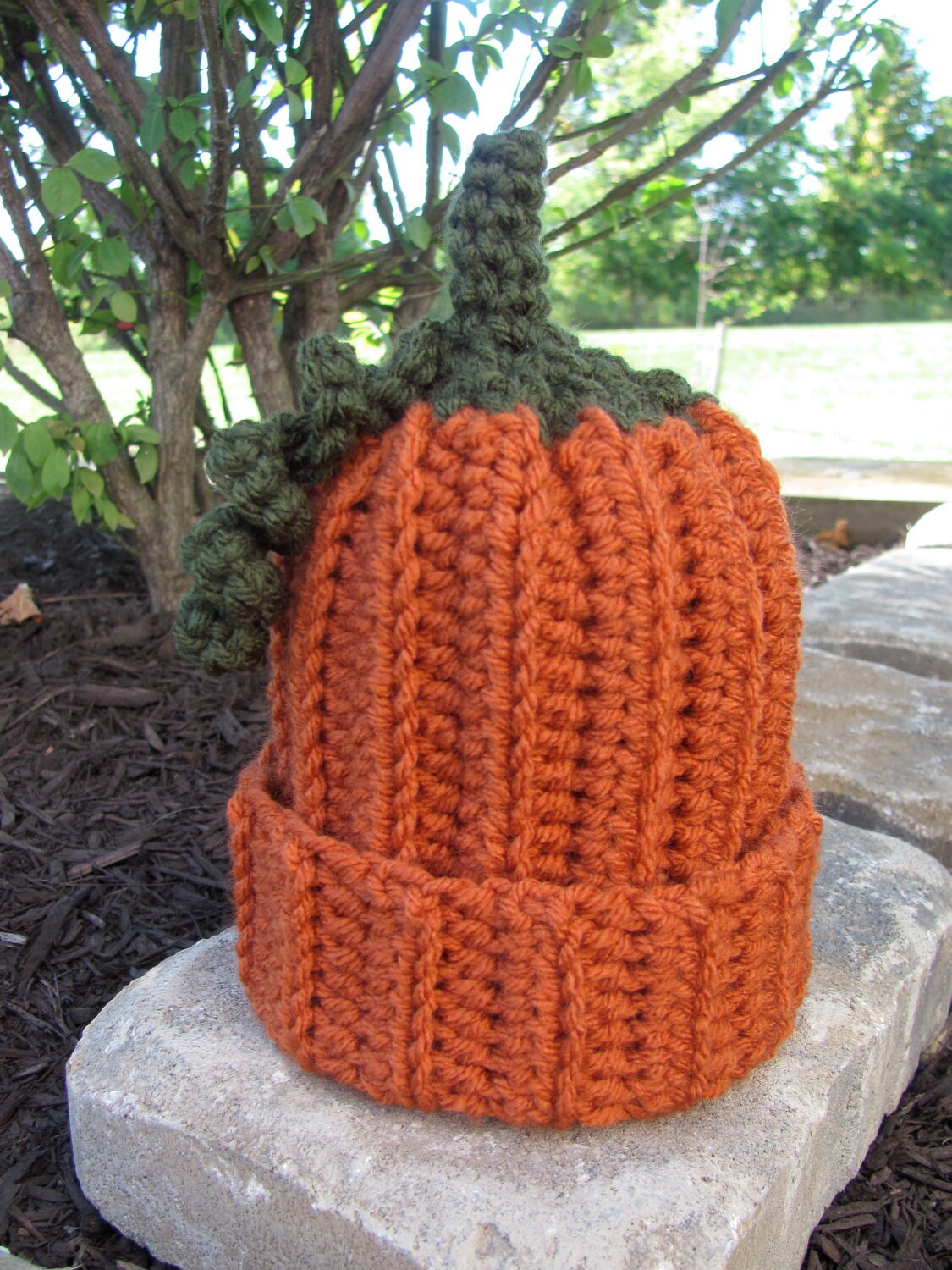Pumpkin Beanie Hat - Etsy