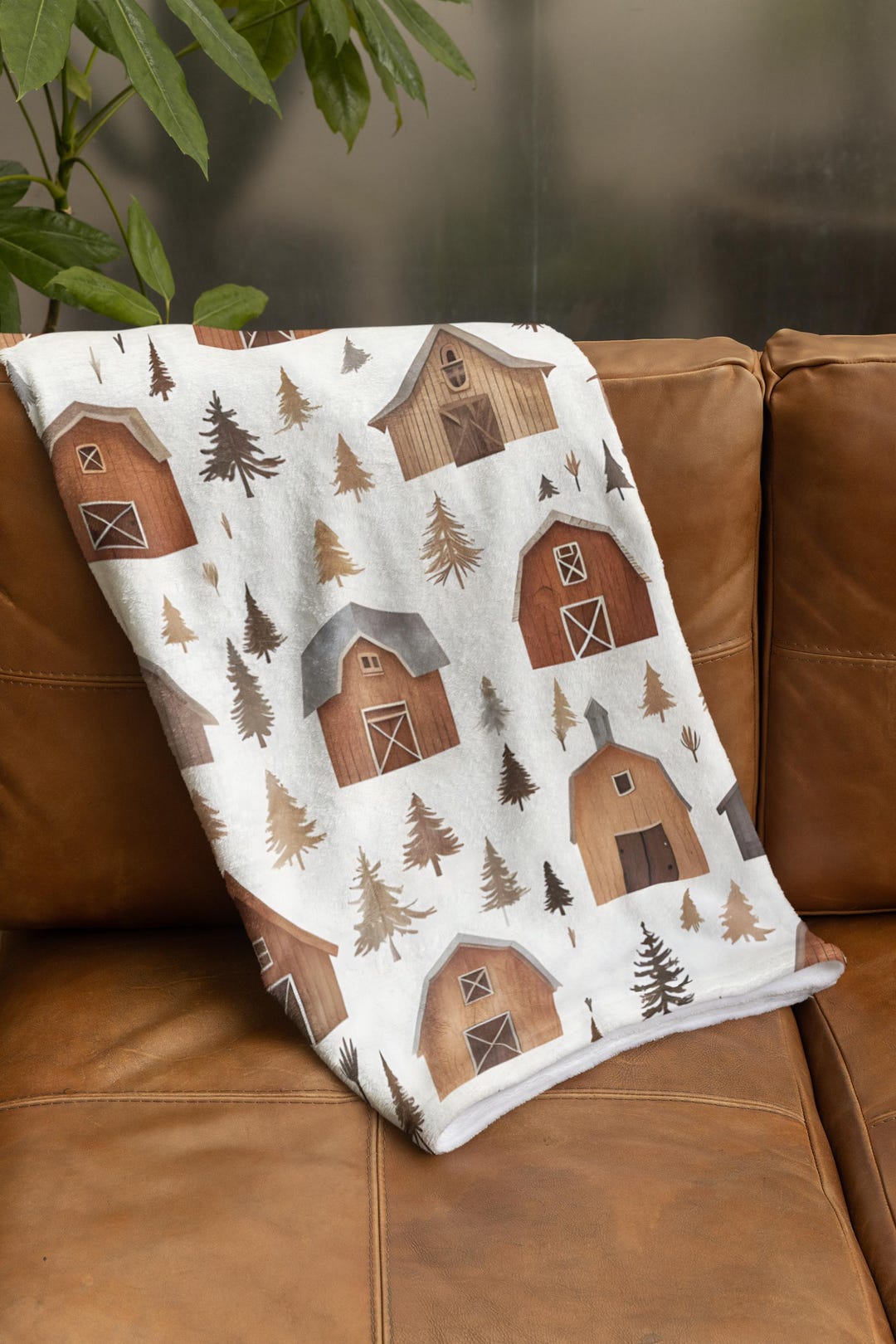 Barn Blanket | Barn Snuggles Stroller Blanket Barnyard Nursery Farm ...
