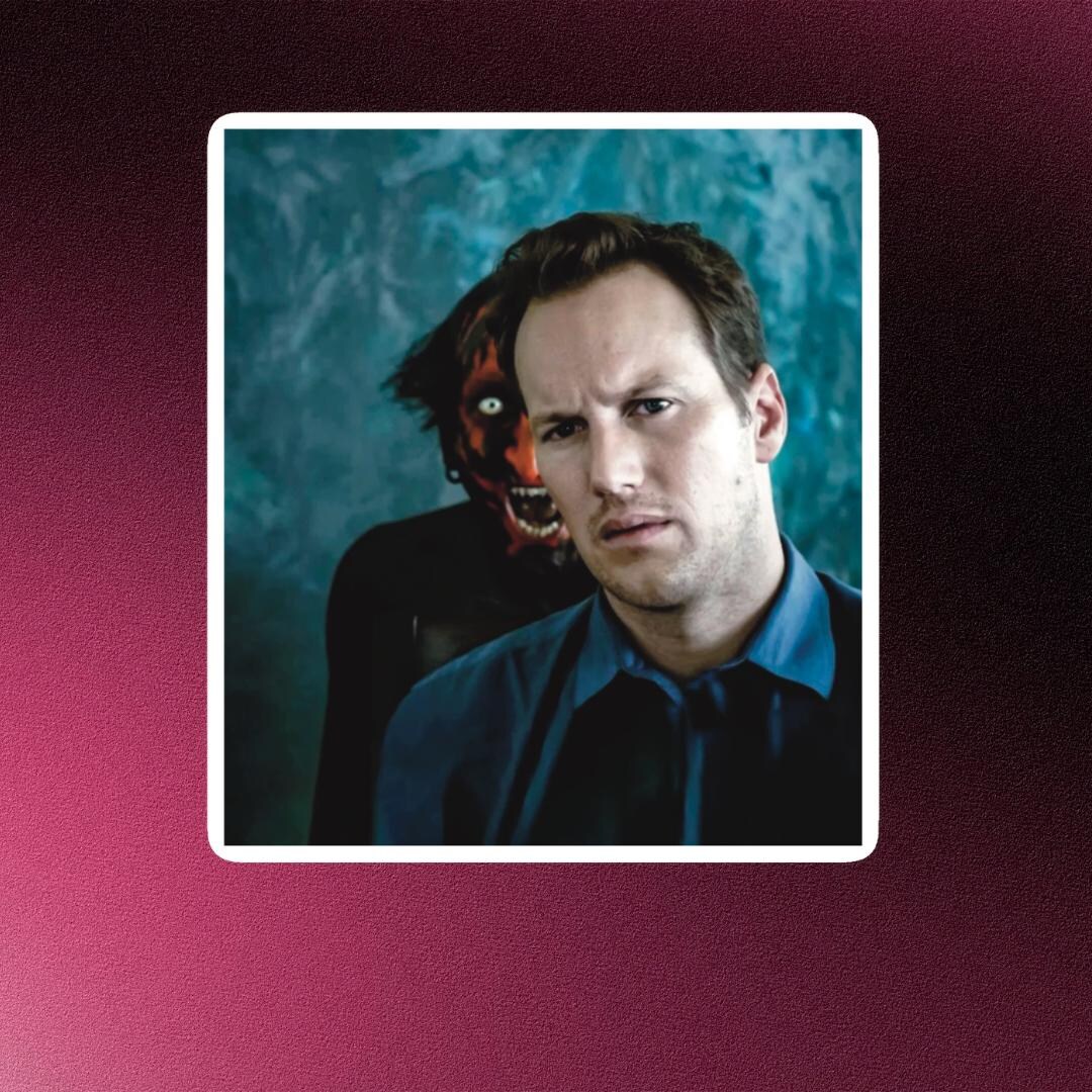 Insidious Movie Sticker – Horror Film Fan Art, Minimalist Design, Movie ...