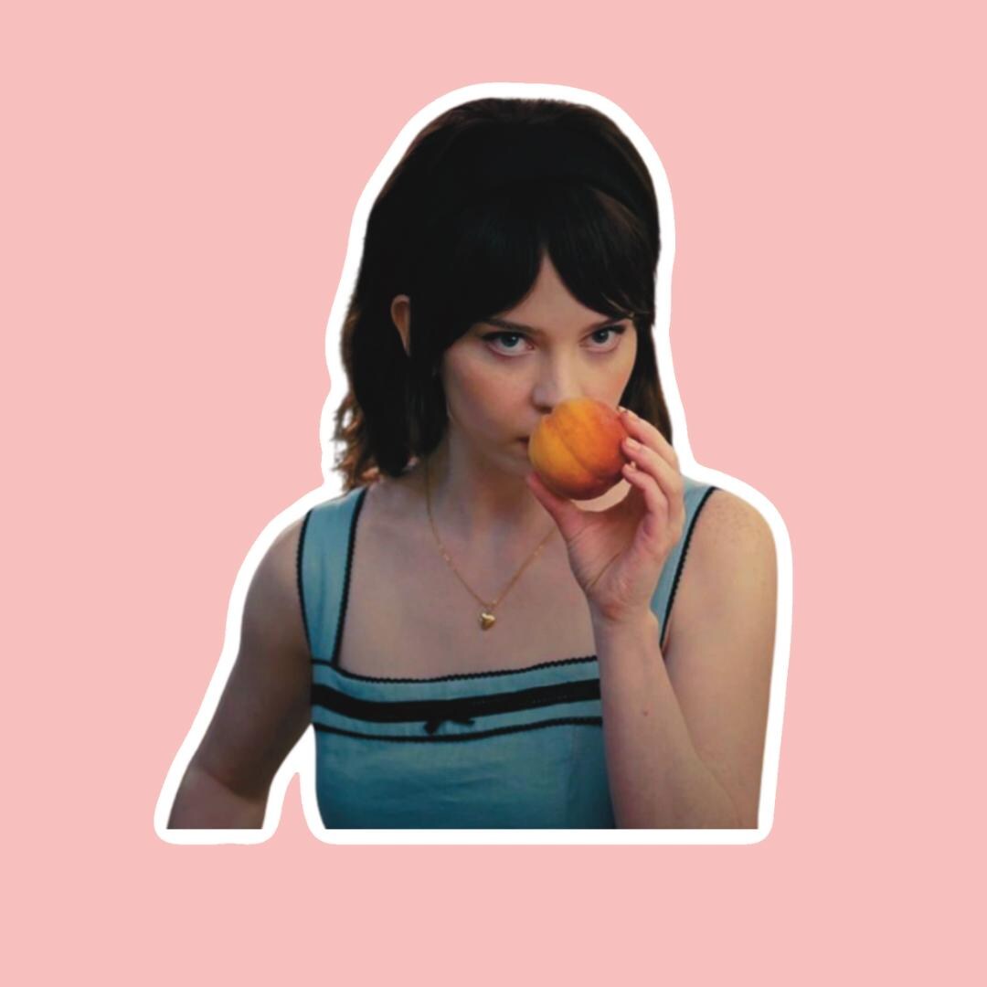 Companion Movie Sticker Sophie Thatcher – Horror Film Fan Art ...