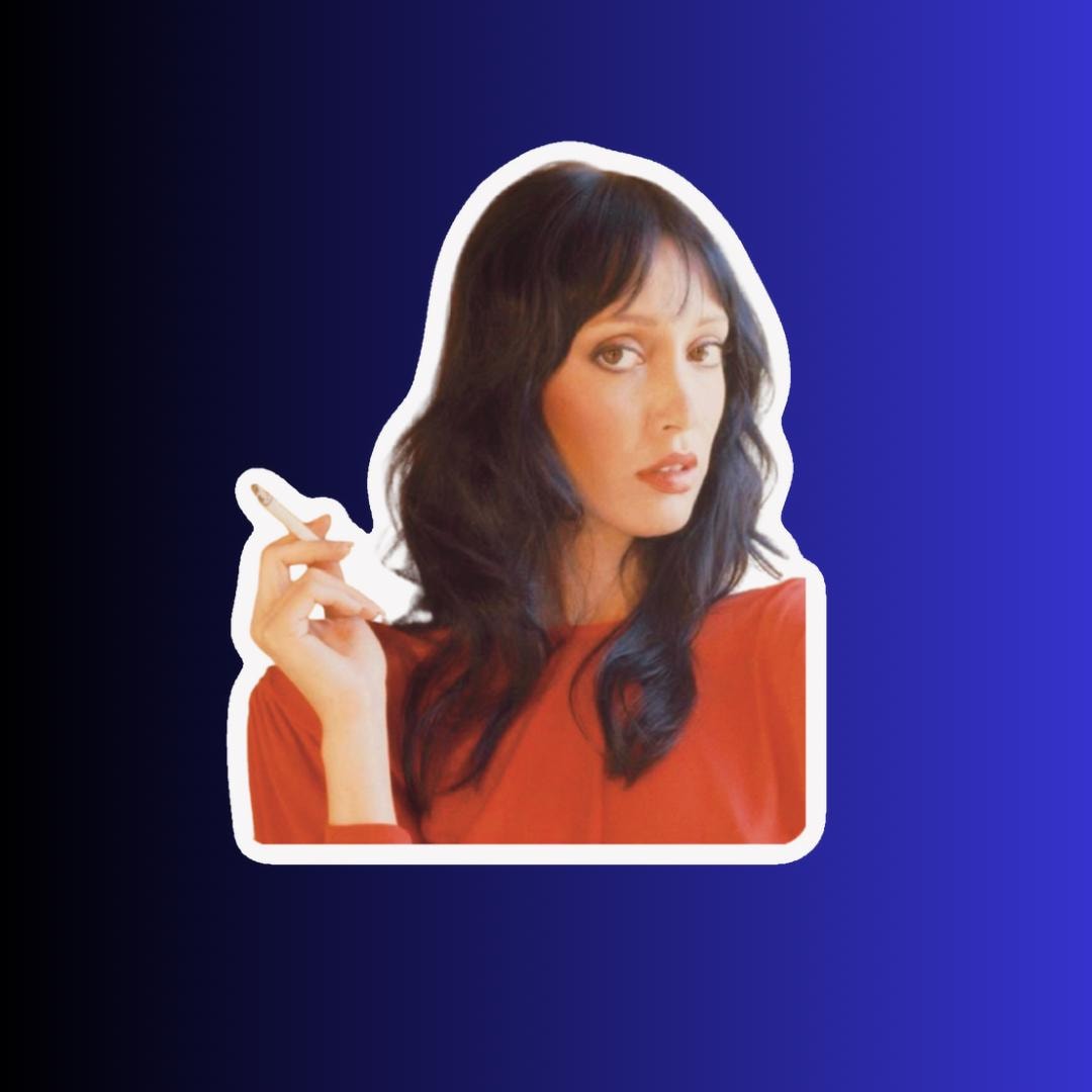 Shelley Duvall Sticker | Classic Actress | Golden Age of Hollywood ...