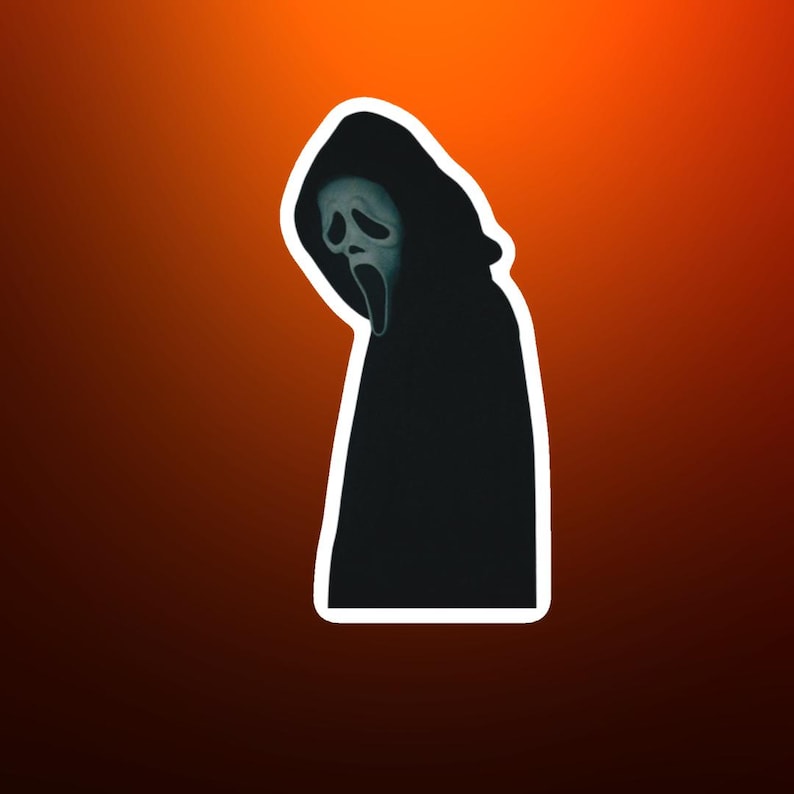 Scream Sticker | Horror Movie Sticker | 90s Pop Culture - Etsy