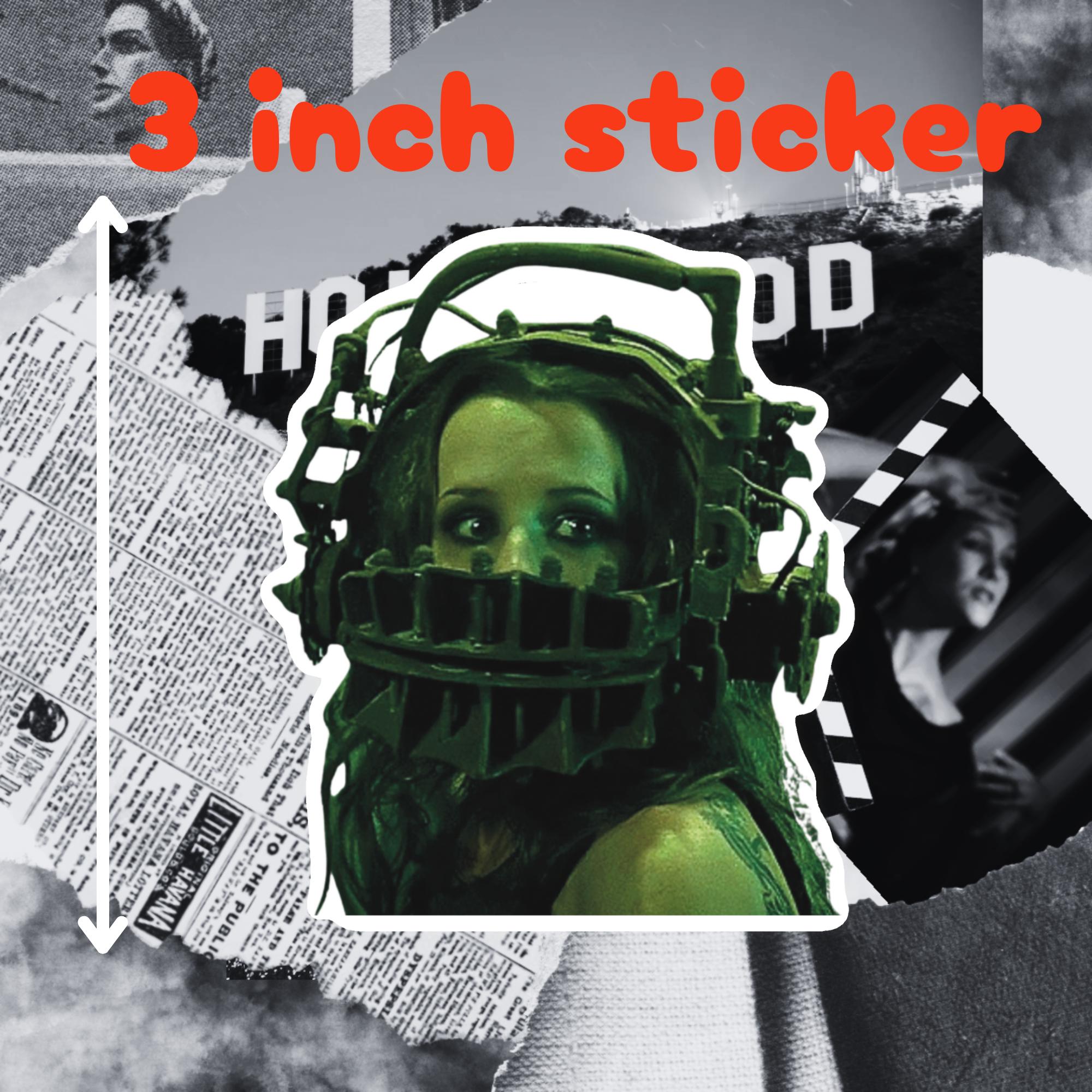 Saw Movie Sticker – Horror Film Fan Art, Minimalist Design, Movie ...