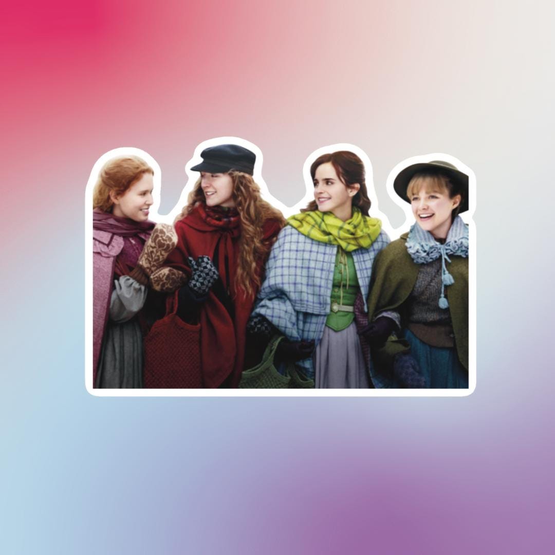 Little Women Sticker – 3-inch Sticker Featuring Jo March and Laurie - Etsy