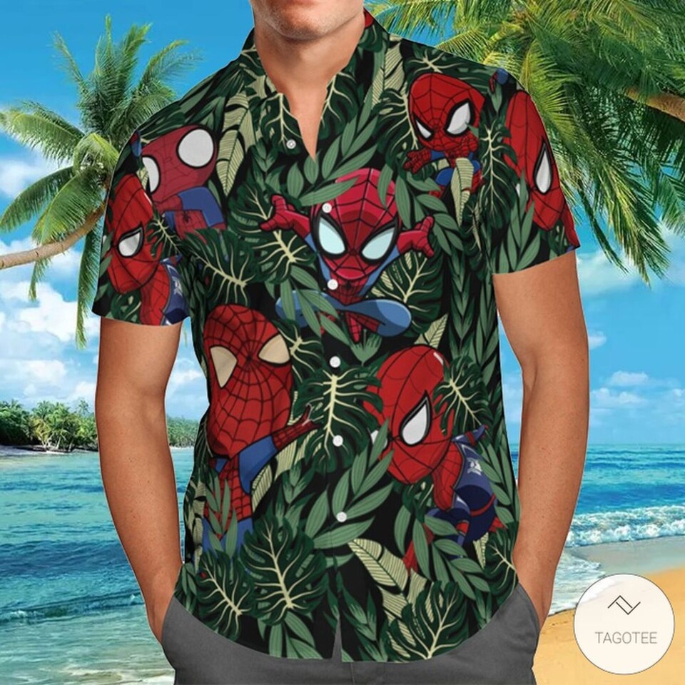 Spider Man Hawaiian Shirt, Superhero Hawaiian Shirt sold by Imran Nazir ...