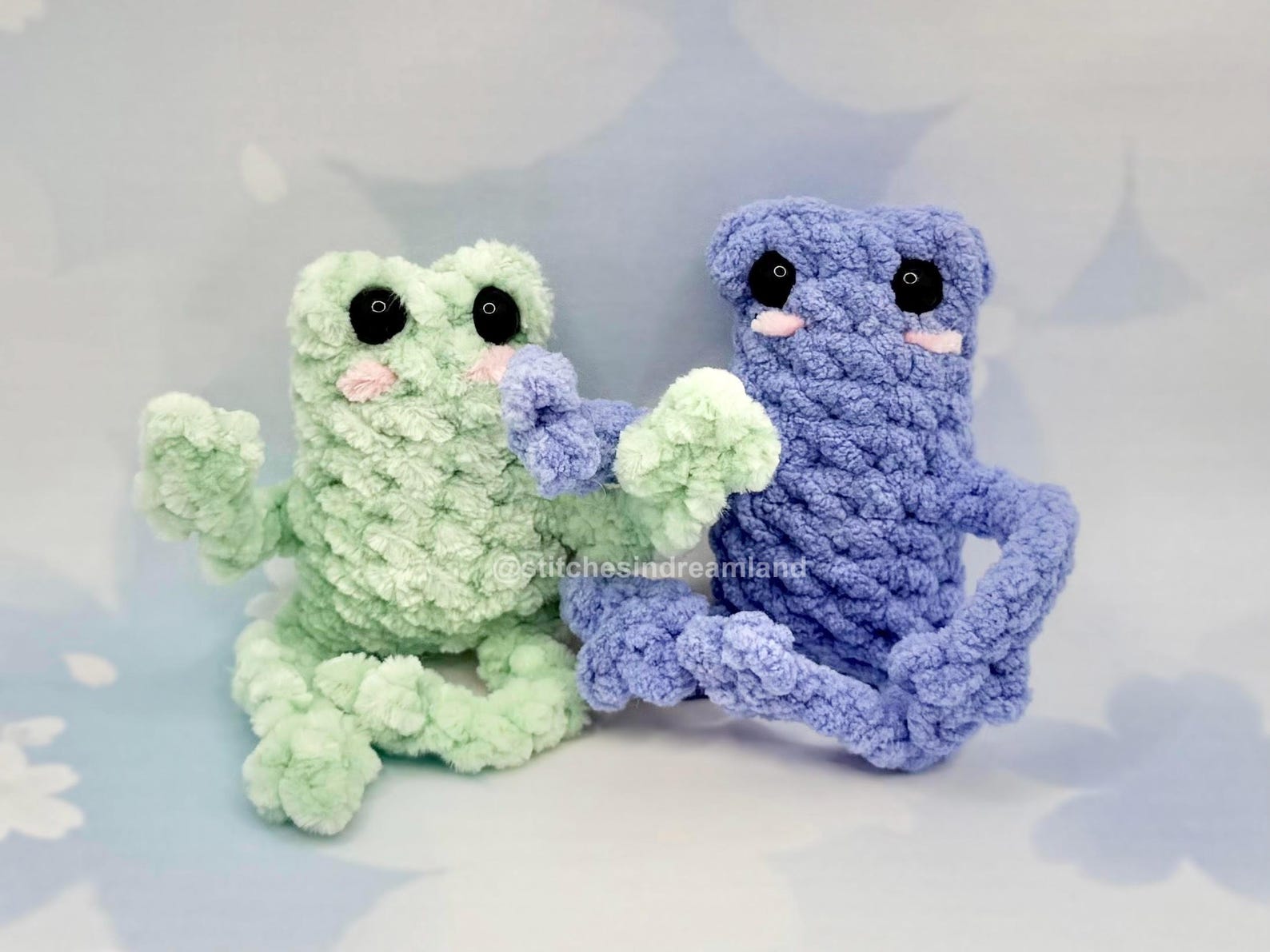 Mini Leggy Froggy Crochet Pattern PDF | No-sew Amigurumi Plushie ...