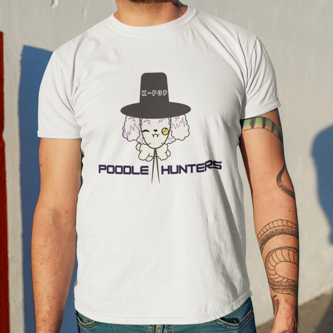 KPOP Poodle Hunters Tee: Unisex Dog Lover T-shirt - Etsy