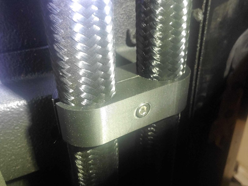 AN Braided Hose Separator Clamps (5 Pack) - 4AN 6AN 8AN 10AN 12AN 16AN ...