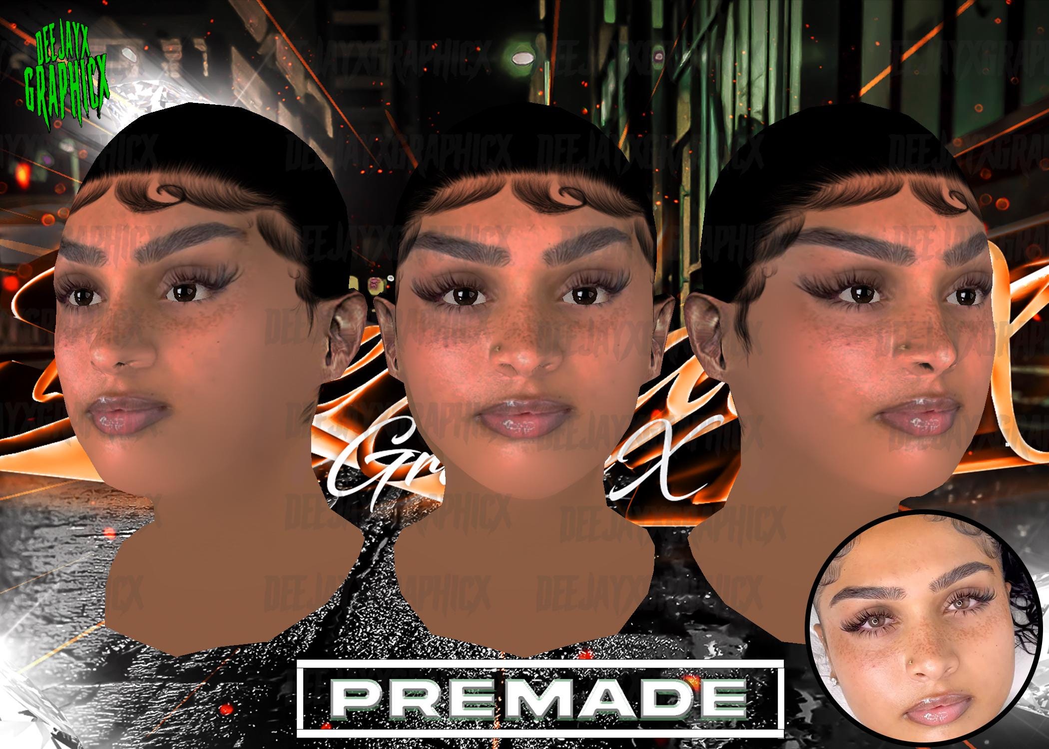 Nina Fivem Premade Skin | Fivem Ready | High-quality Drag and Drop | - Etsy