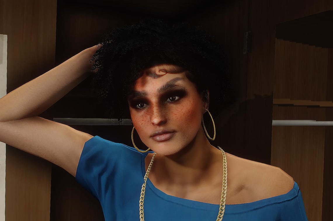 Nina Fivem Premade Skin | Fivem Ready | High-quality Drag and Drop | - Etsy