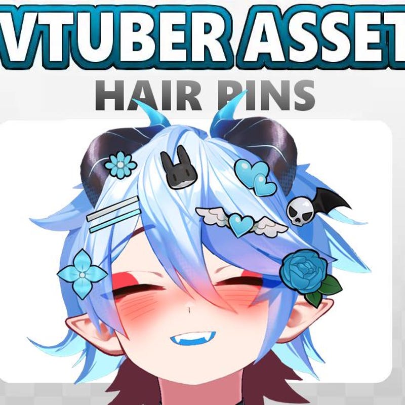 Vtuber Hair - Etsy
