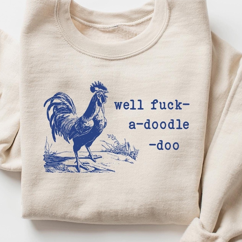 Farm Rooster Sweatshirt - Etsy