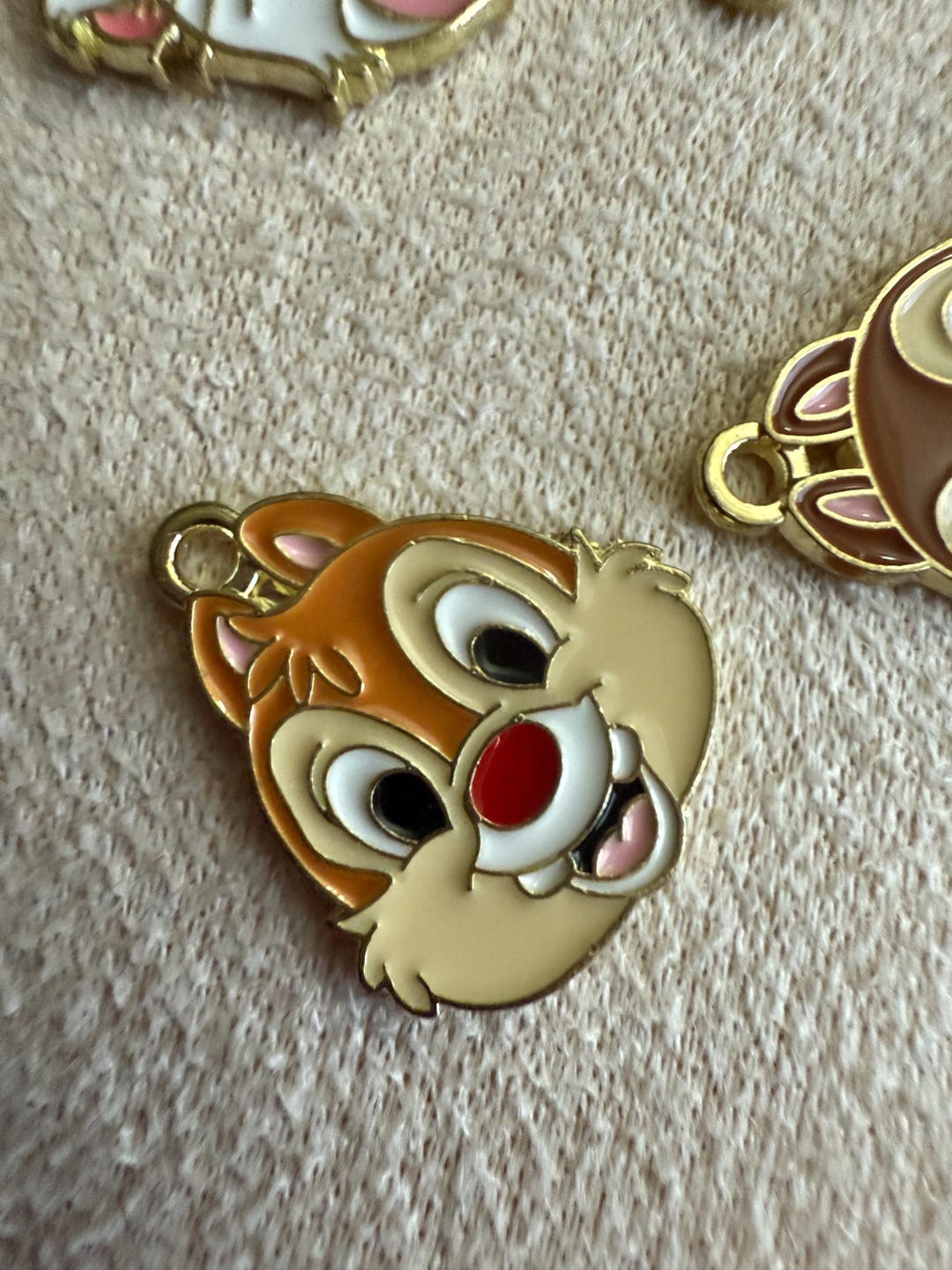 Chipmunk & Cat Charms - Etsy