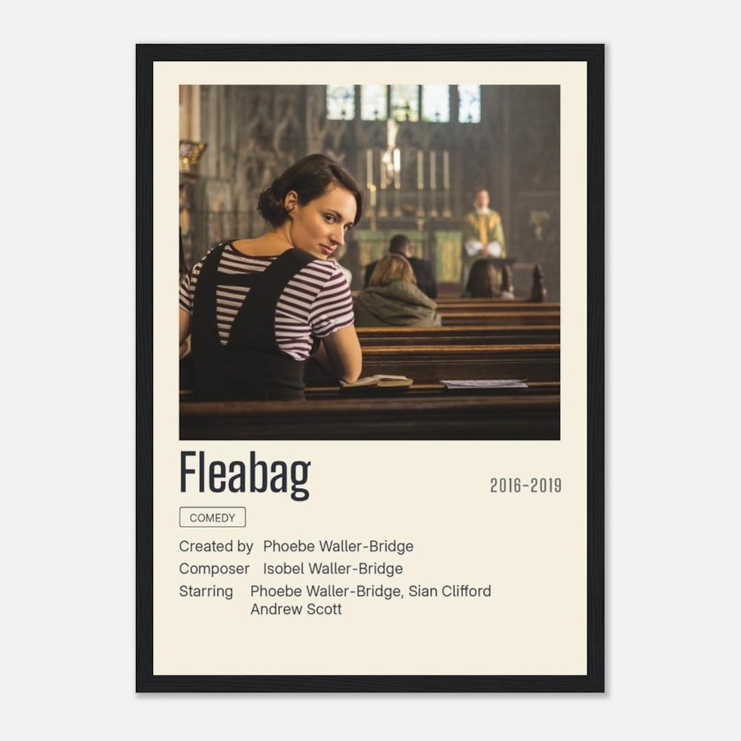 Fleabag Poster Minimalist TV Show Wall Art - Etsy