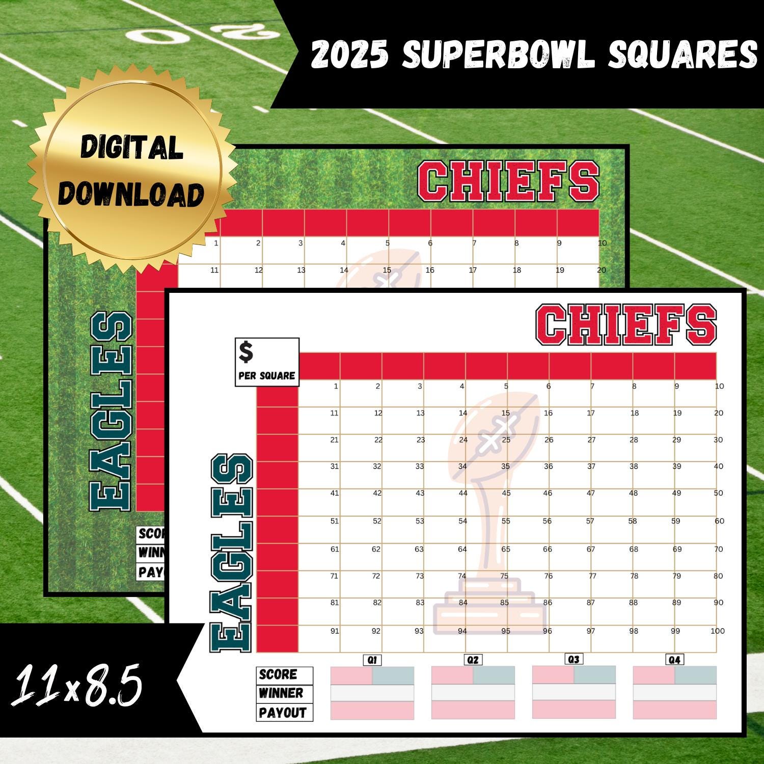 Cajas Del Super Bowl Para Imprimir