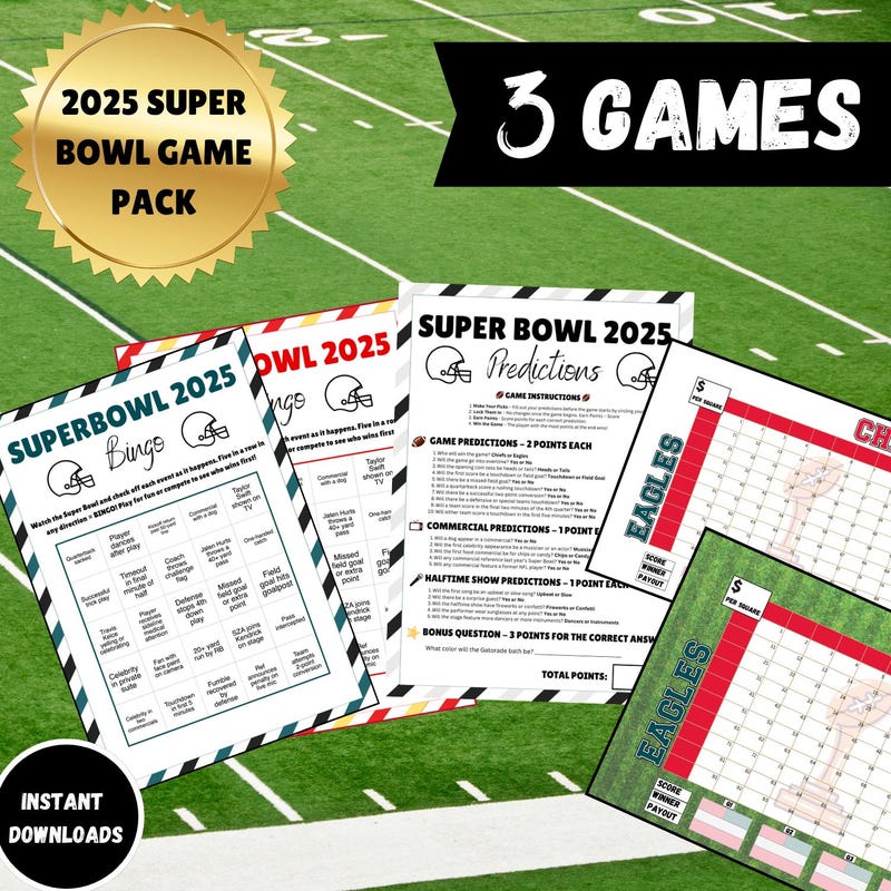 Super Bowl Party - Etsy